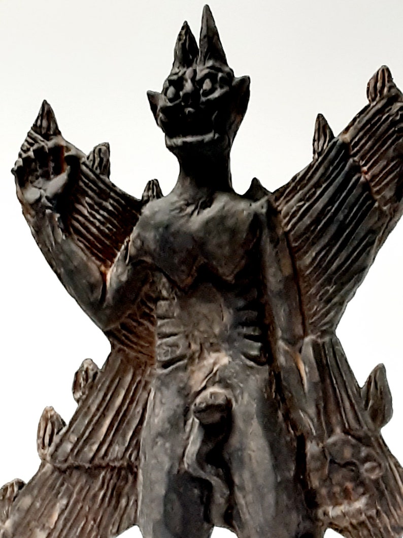 Pazuzu Demon Statue Replica by Artist "ting Hua Liu",14",collector - Etsy