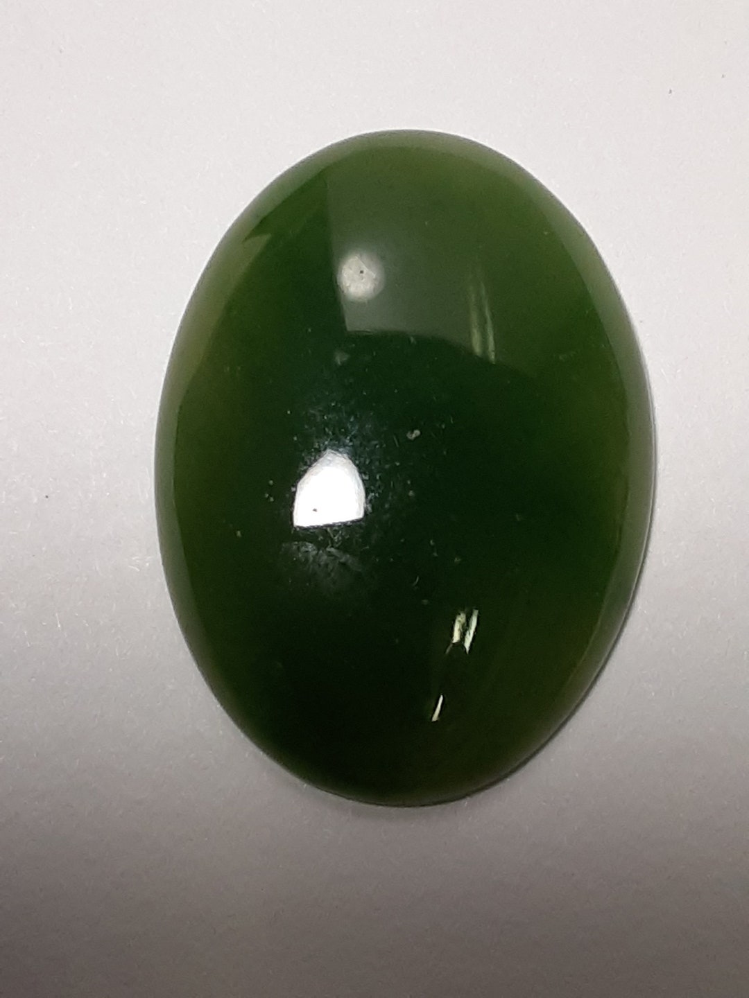 Beautiful Green Jade Cap Stone,16.49cts,15.02mmx11.88mm - Etsy