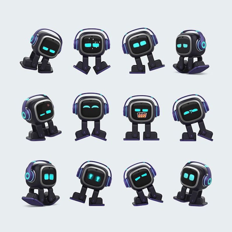 NEW EMO AI Desktop Friend Robot With Personality and Affection - Etsy ...