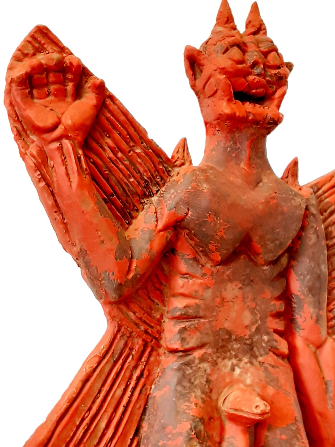 The Pazuzu Demon Statue by Artist Ting Hua Liu ,12x8x2,collector - Etsy