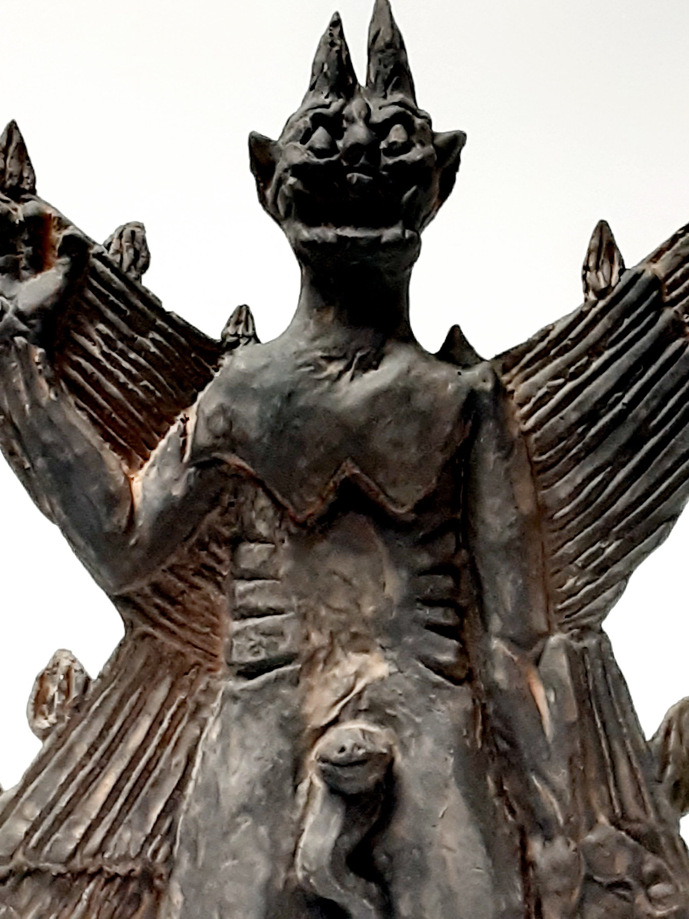 Pazuzu Demon Statue Replica by Artist "ting Hua Liu",14",collector - Etsy