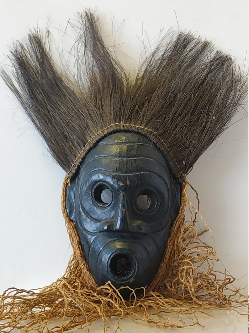 Rare Voodoo Black Magic Mask14.collector - Etsy