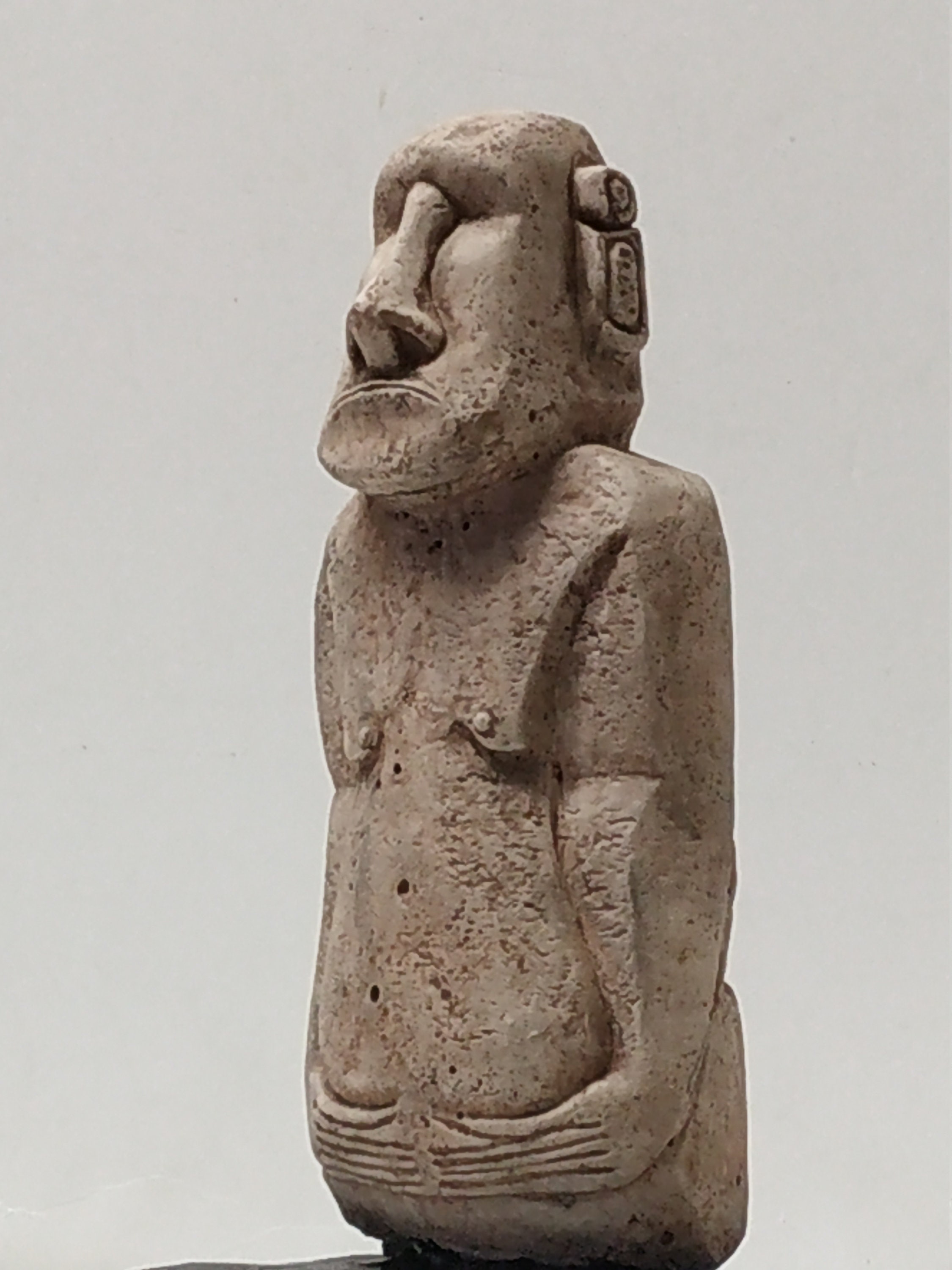 Easter Island Moai Sculpture by Artist Ting Hua Liu - Etsy