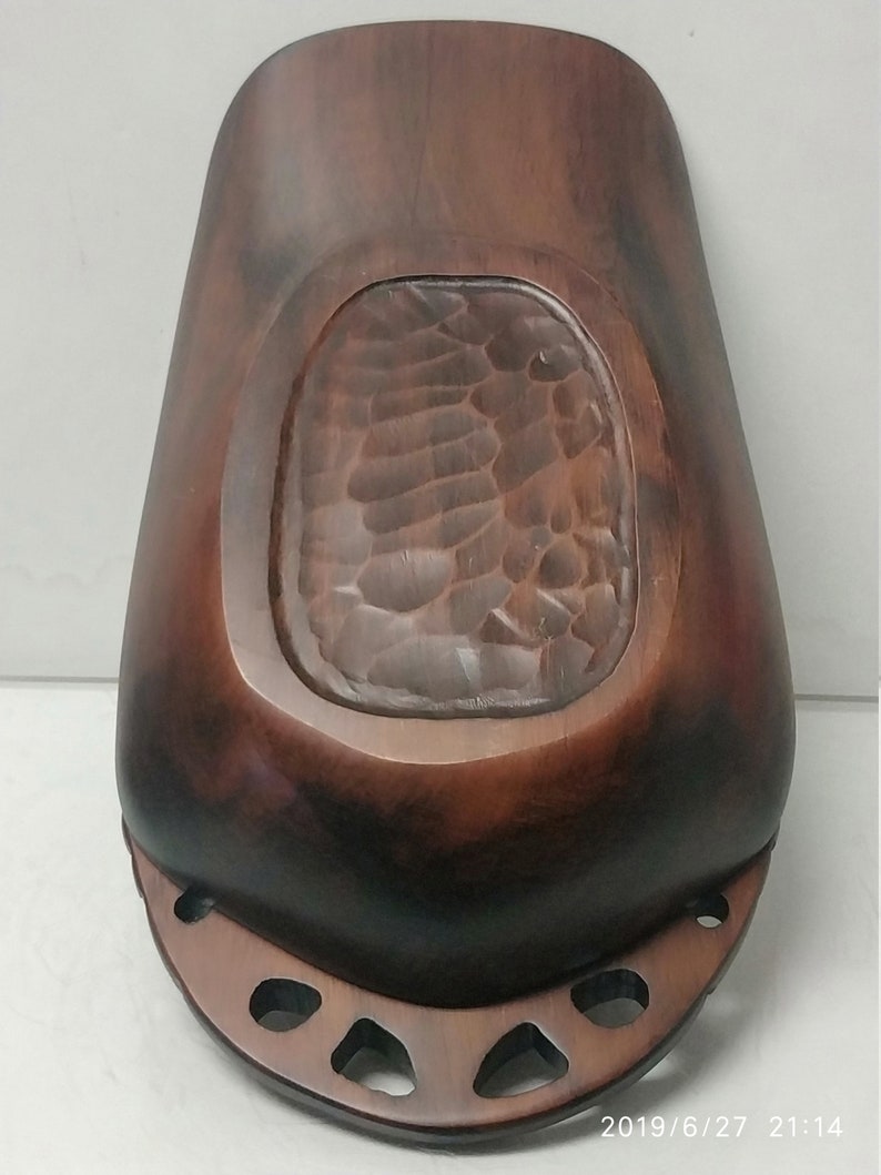 Vintage Maori Paua Shell Wood - Etsy