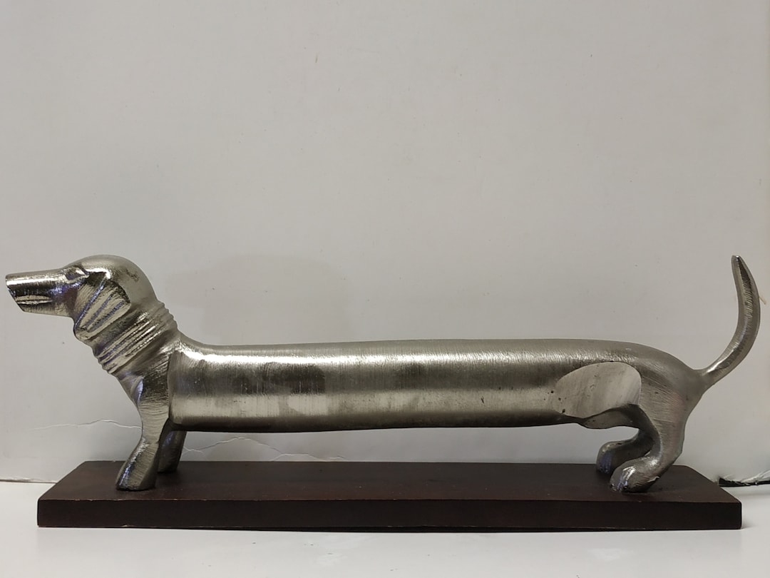 Vintage Metal Hot Dog Sculpture,18"x6.5"x4",collector - Etsy
