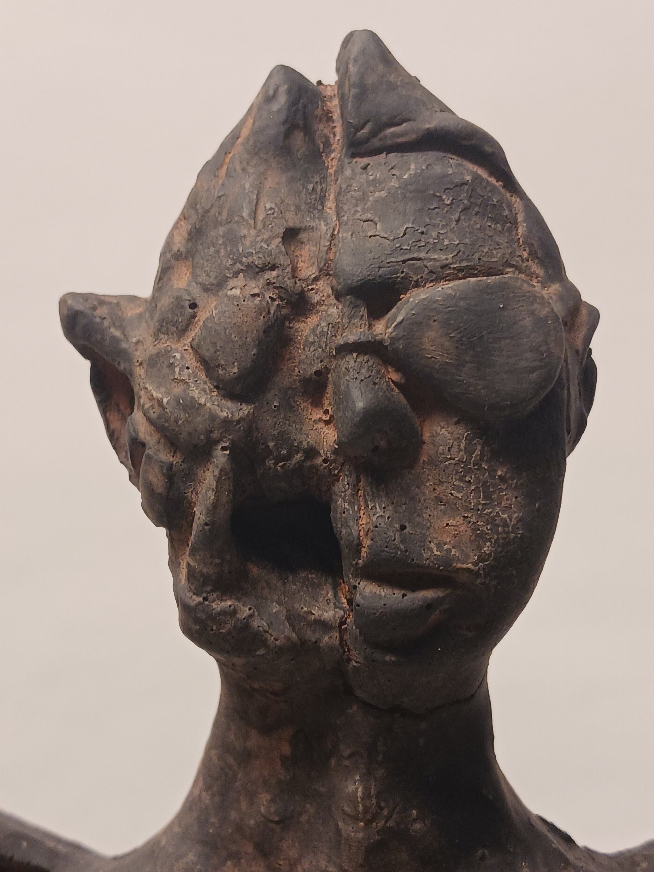 Original Pazuzu Demon Artist Statue by Artist Ting Hua Liu - Etsy