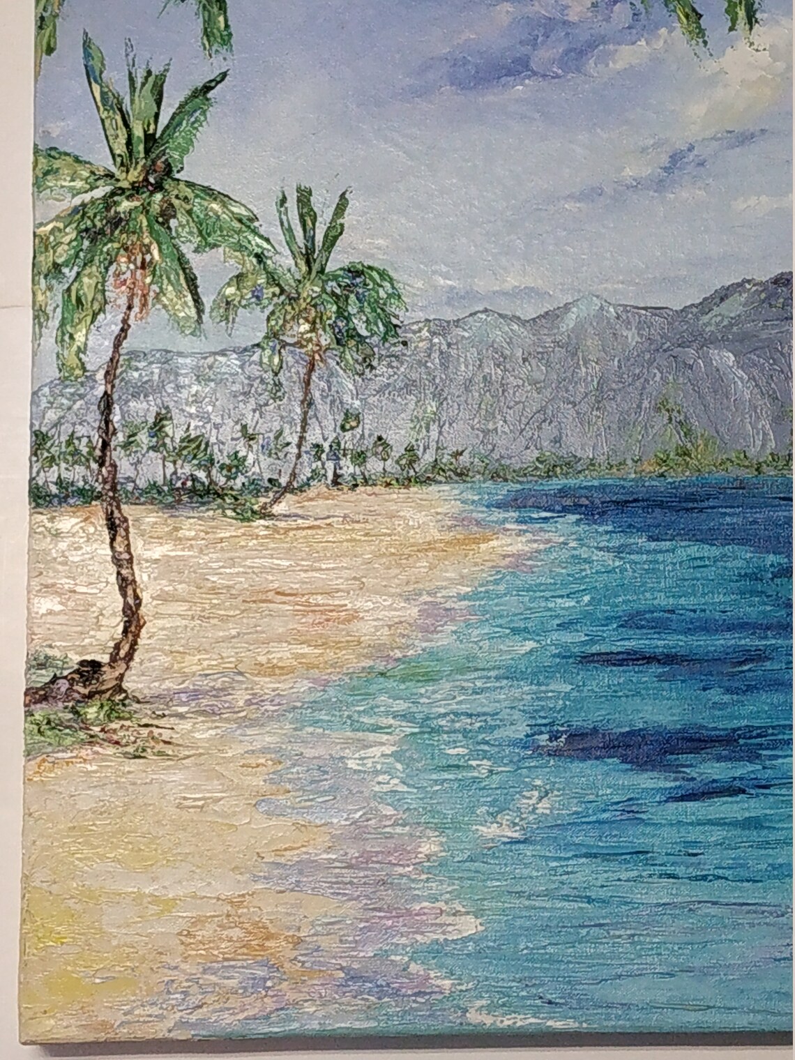 Original Oil Hawaii Diamond Head Painting by - Etsy