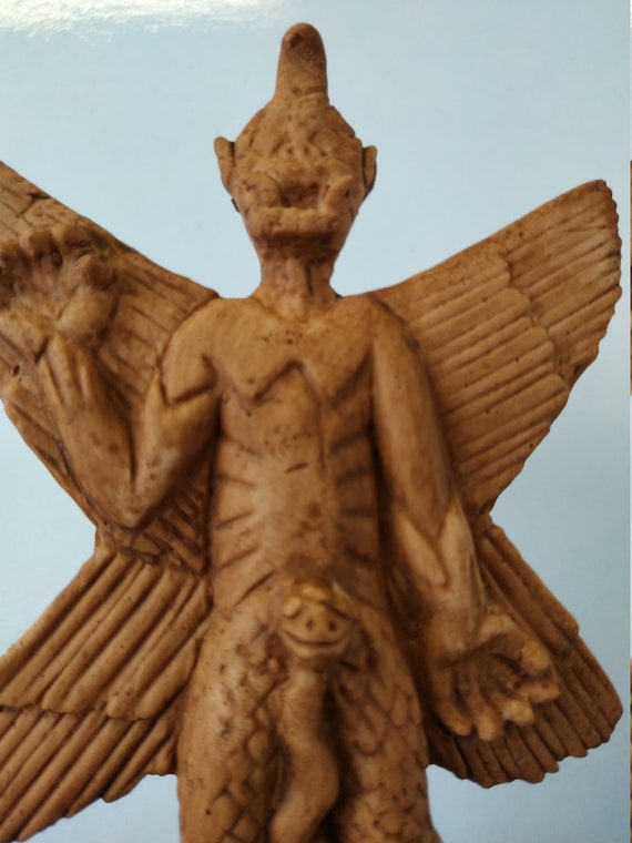 The Pazuzu Demon Statue by Artist Ting Hua Liu | Etsy