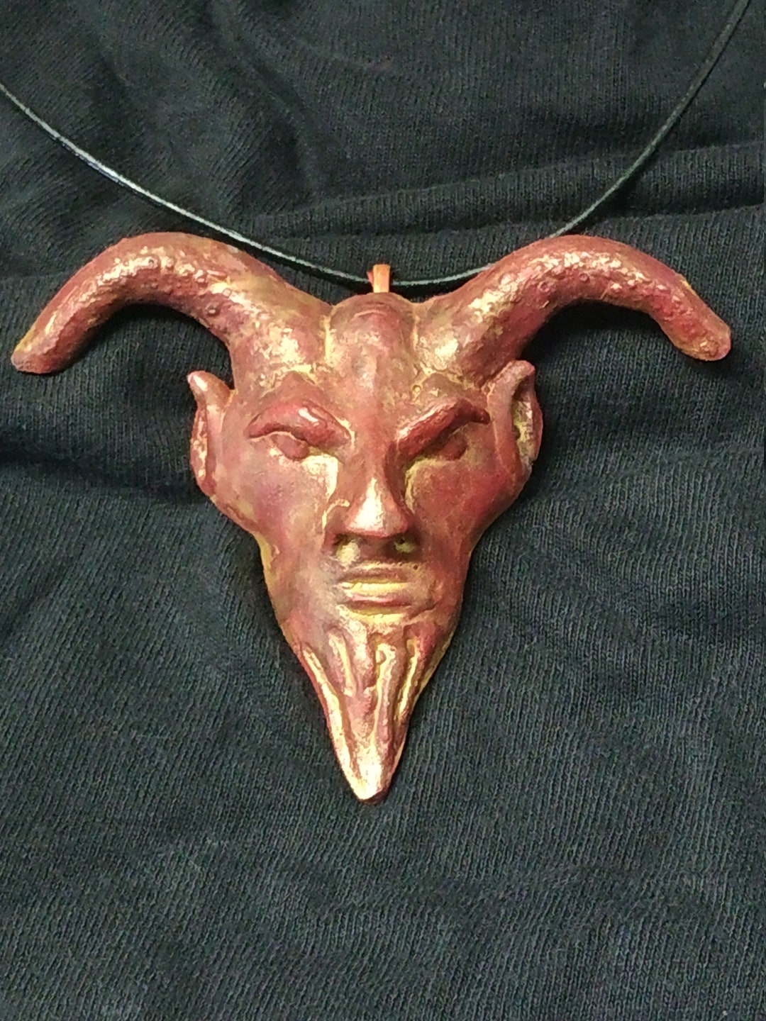 The Devil Amulet,occult,satanism,dark Arts,3.5"x3"x1.25",collector - Etsy