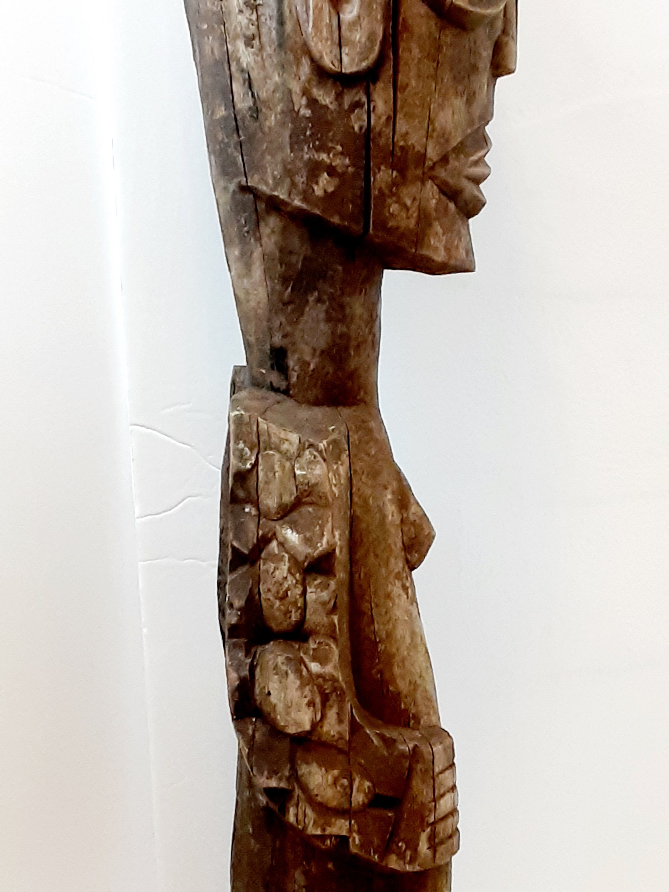 Vintage Old Polynesia Pacific Islander Wood | Etsy