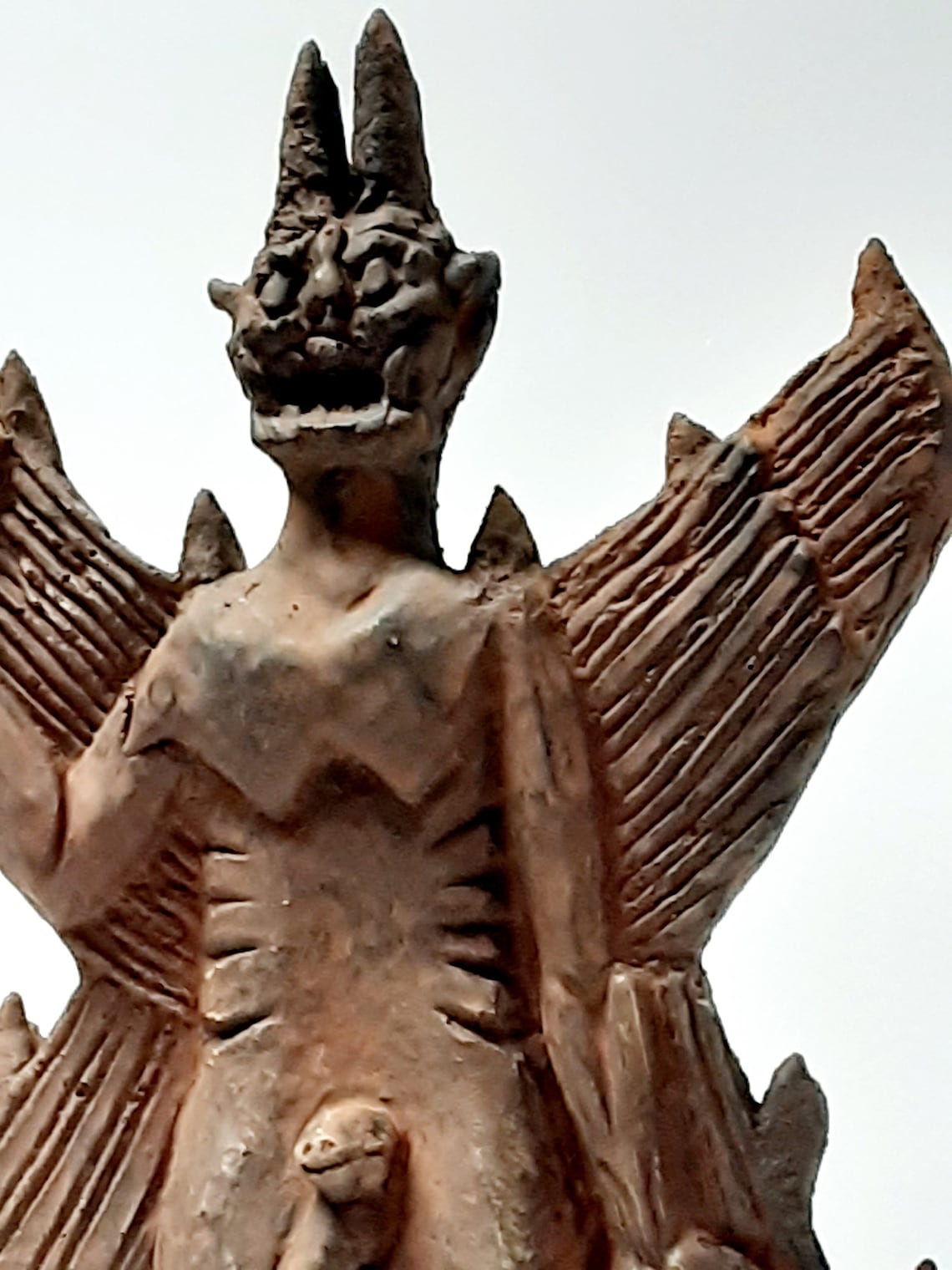 Pazuzu Demon Statue Replica por el artista Ting Hua - Etsy España