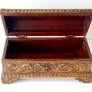 Vintage Thai Royal Buddhist Ceremonial Long Box,12.5"×5.5",collectors ...
