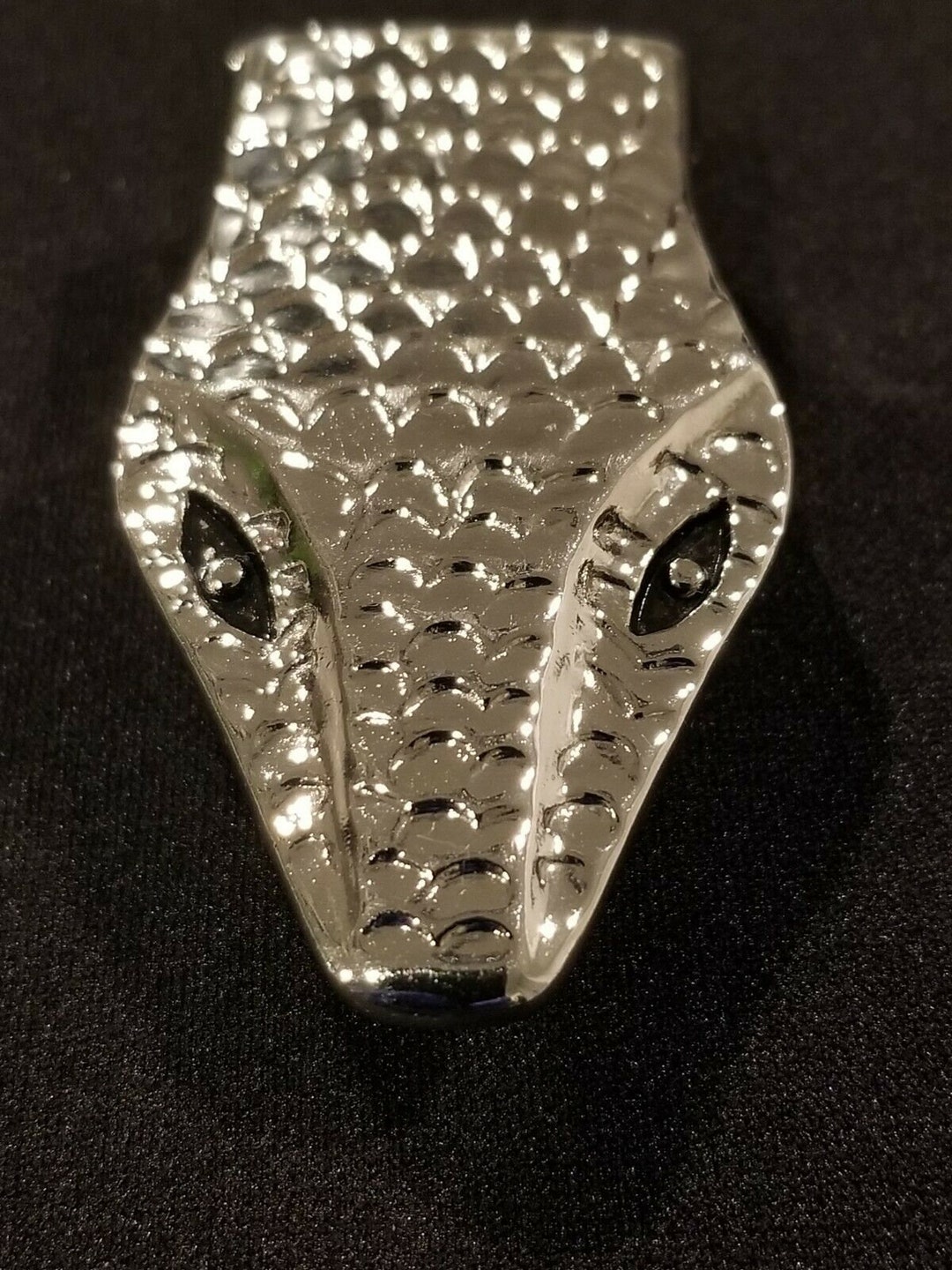 Rare Vintage Silver Tone Snake Belt Buckle,collectors - Etsy