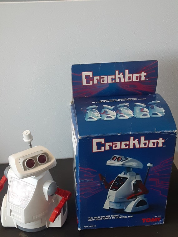 Crackbot Robot With Box - Etsy