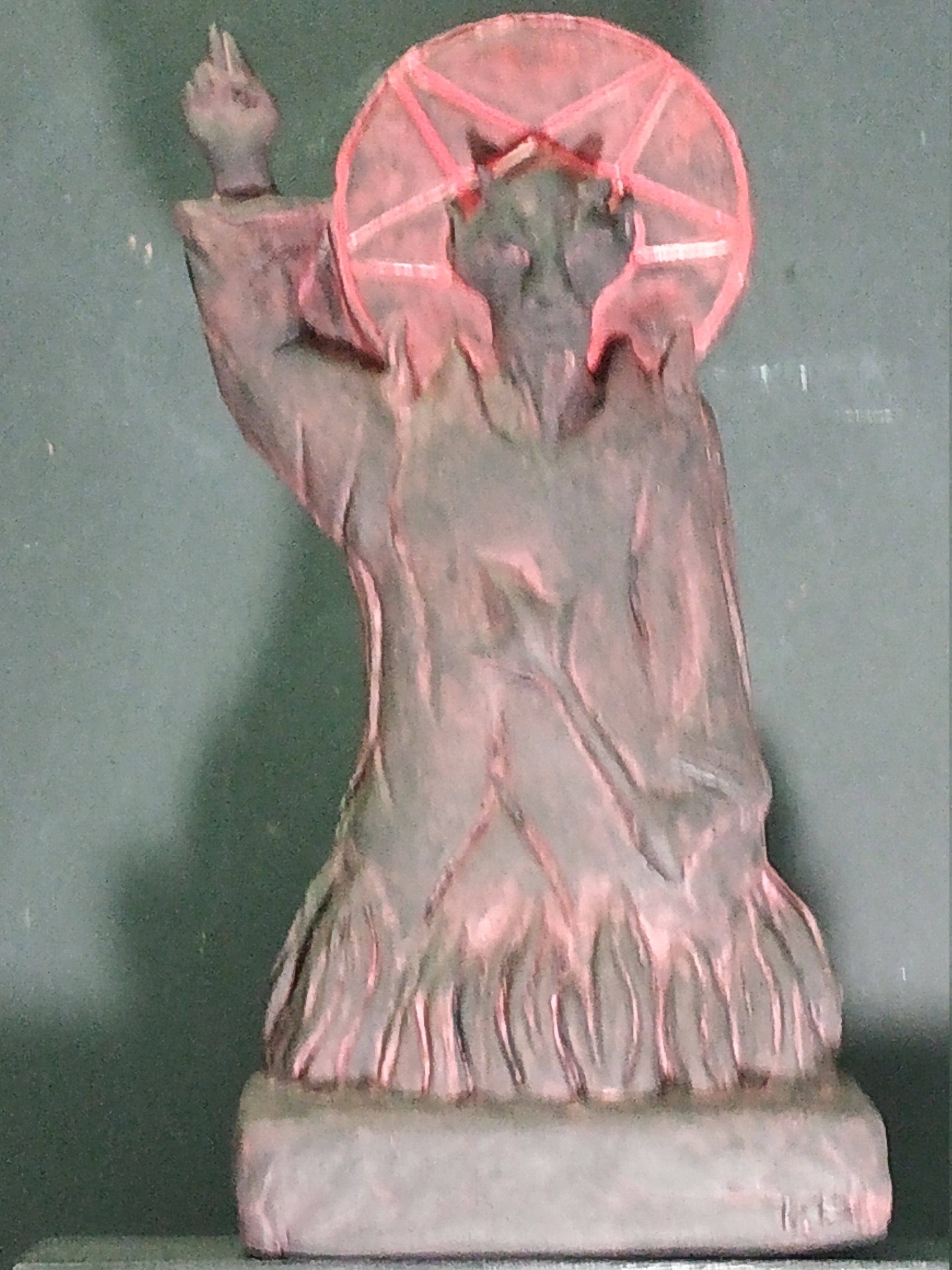 The Satanic Devil Dark Art Statue by Artist ting Hua Liu,11x6x2 ...