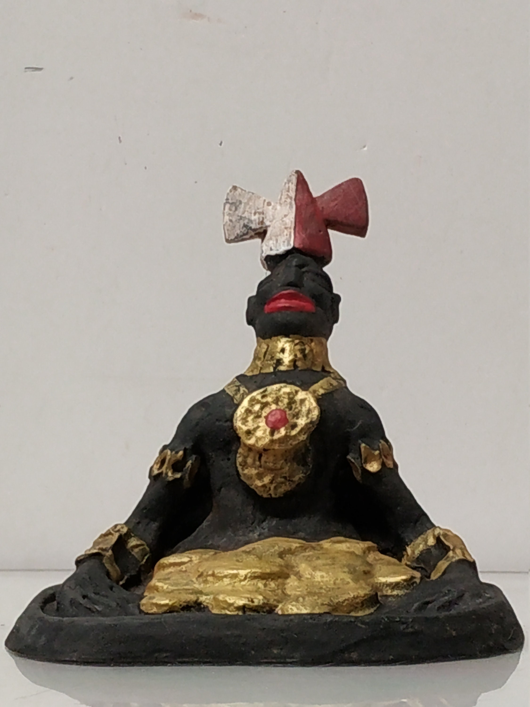 Voodoo King Shango Chango Altar Statue,6x4.5x4,santeria the Religion - Etsy