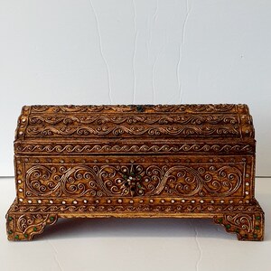 Vintage Thai Royal Buddhist Ceremonial Long Box,12.5"×5.5",collectors ...