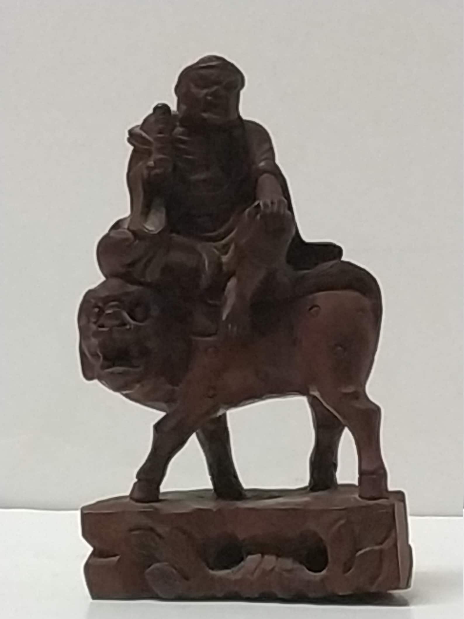 Vintage Chinese Lohan Buddhist Monk Statue, 6"x3.5"x2", Collectors - Etsy