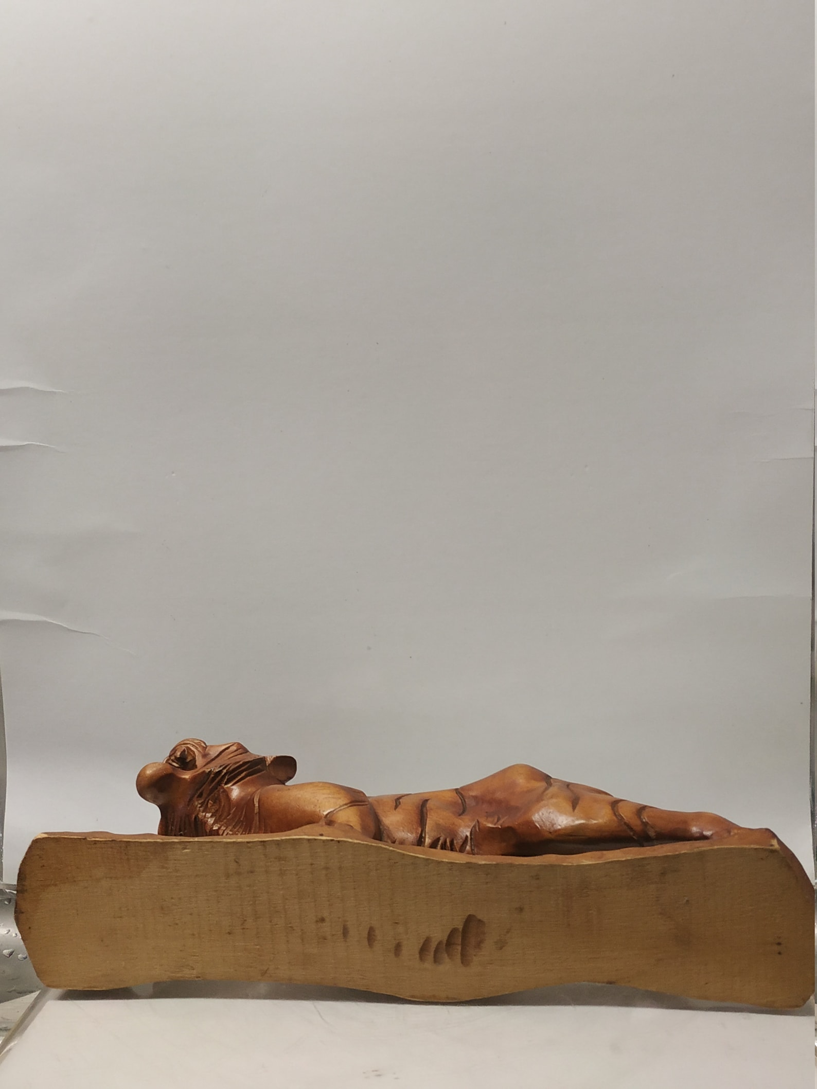 Vintage Chinese Wood Tiger | Etsy