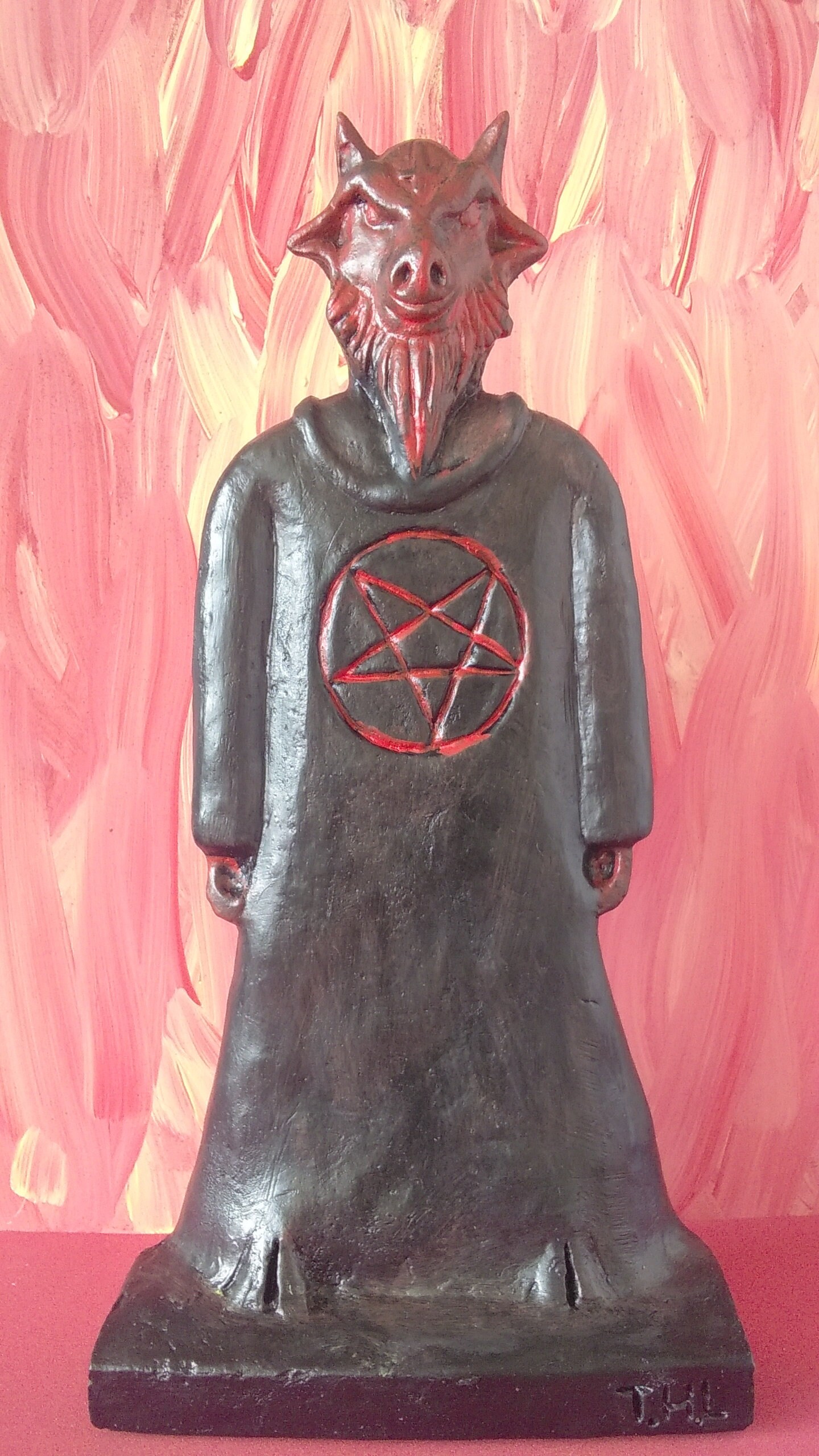The Devil Altar Statue12x8satanica - Etsy Singapore