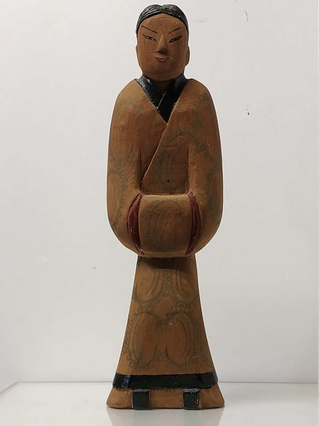 Vintage Chinese Lady Wood Figure,16"x4.5"x2",good Condition - Etsy