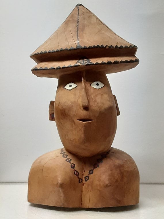 Vintage Tao Tao Effigy Wood Tribal - Etsy