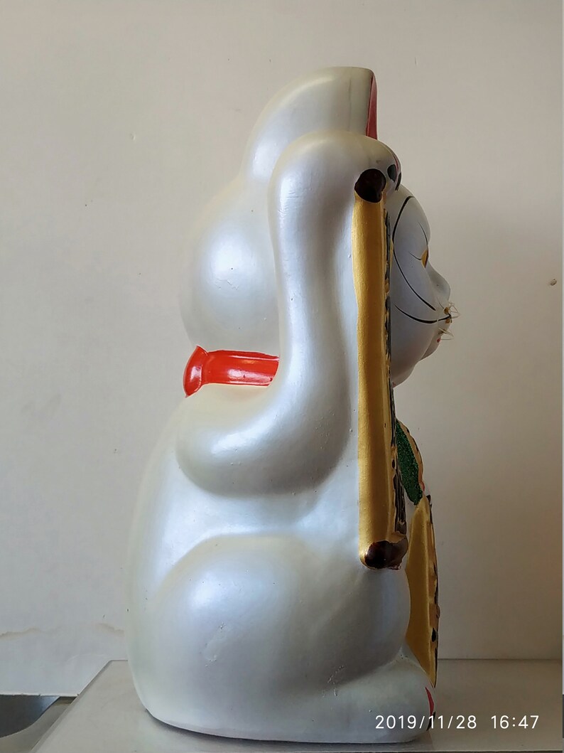 New Very Big Japanese Manekei Neko Kirin Ichiban Porcelin Good | Etsy