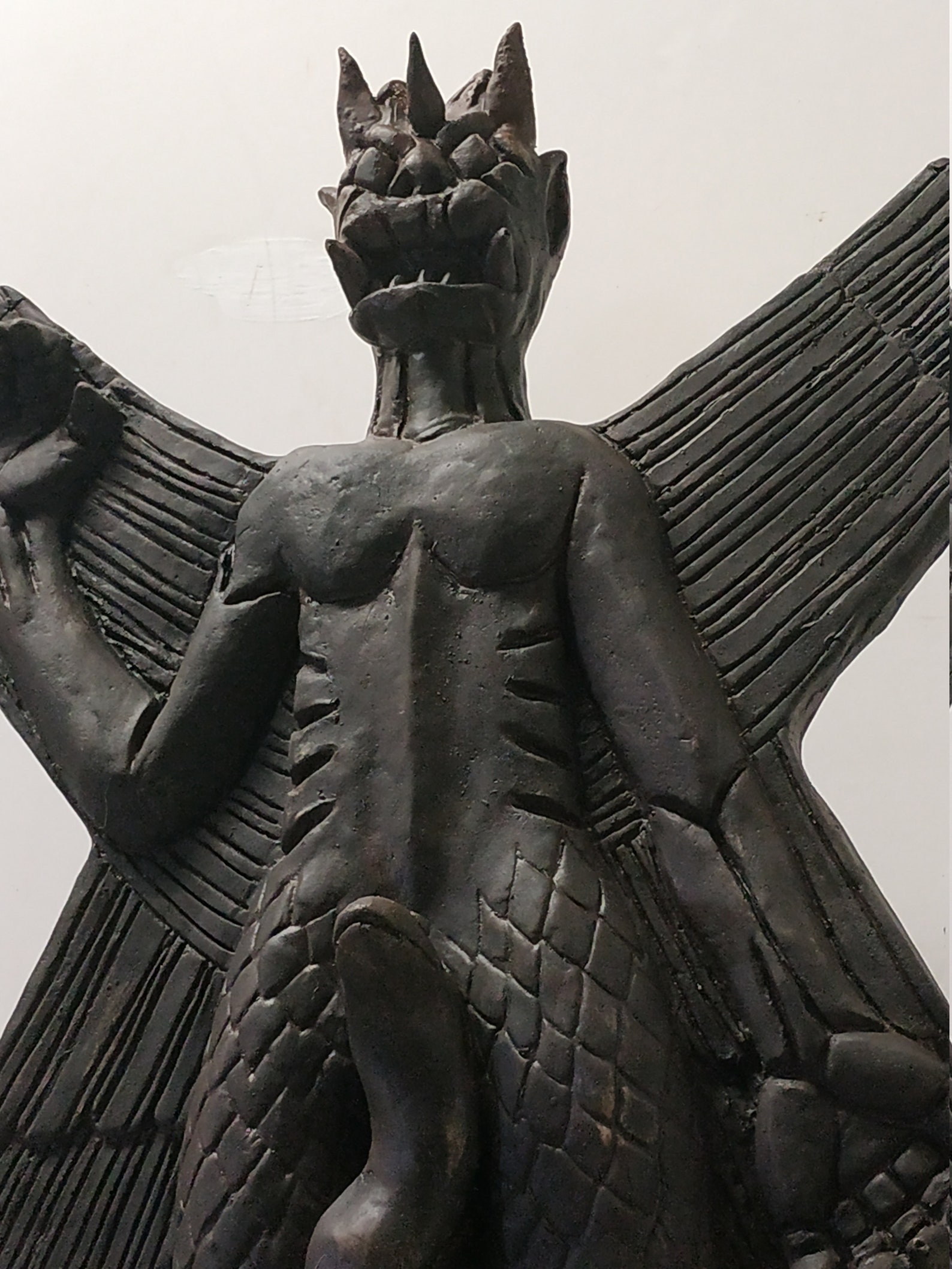 Original Large Pazuzu Demon Statue by Artist Ting Hua - Etsy