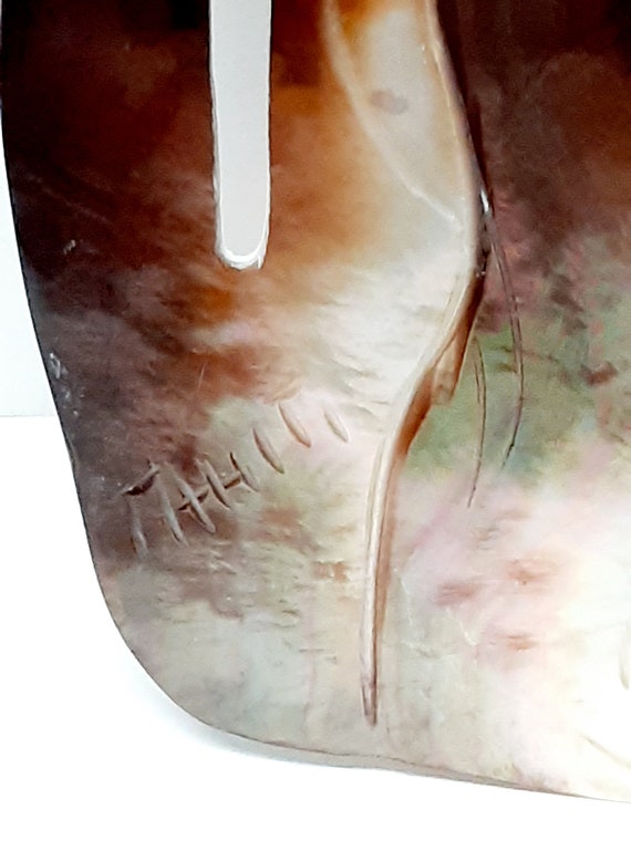 Beautiful Girl Tahitian Abalone Artist Creation Belt … - Gem