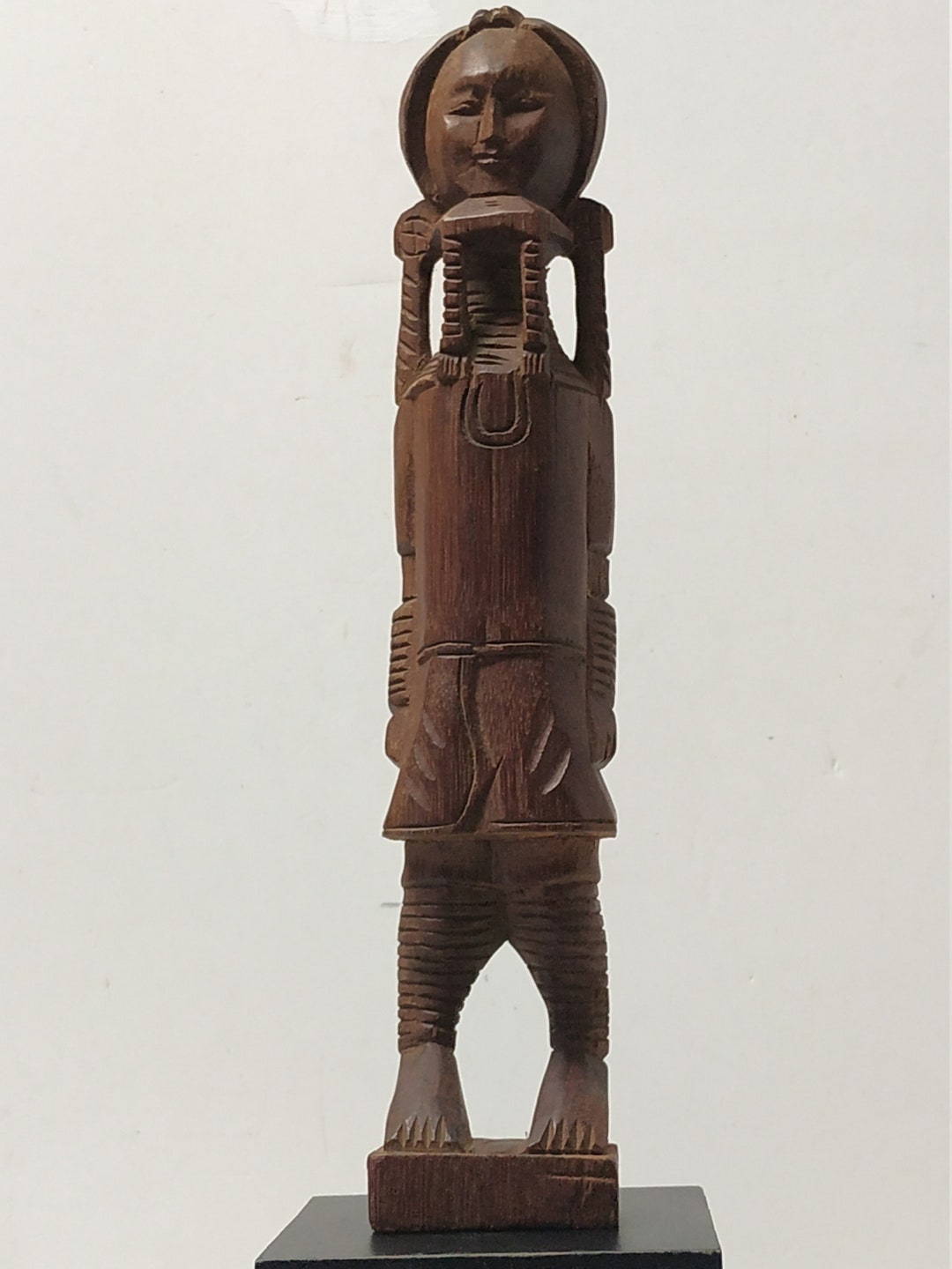 Vintage Kayan Padaung Neck Ring Tribal Art Statue,12"x2.25"x1.5 ...