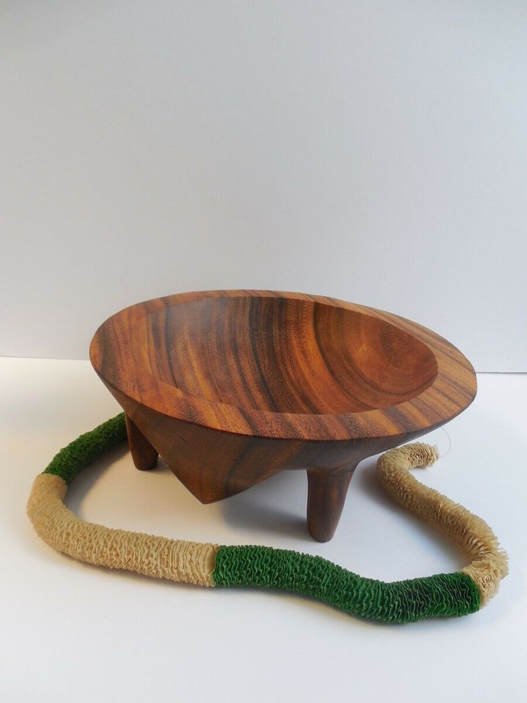 Large Vintage Tonga Kava Bowl,11.25"x3.75",collectors - Etsy