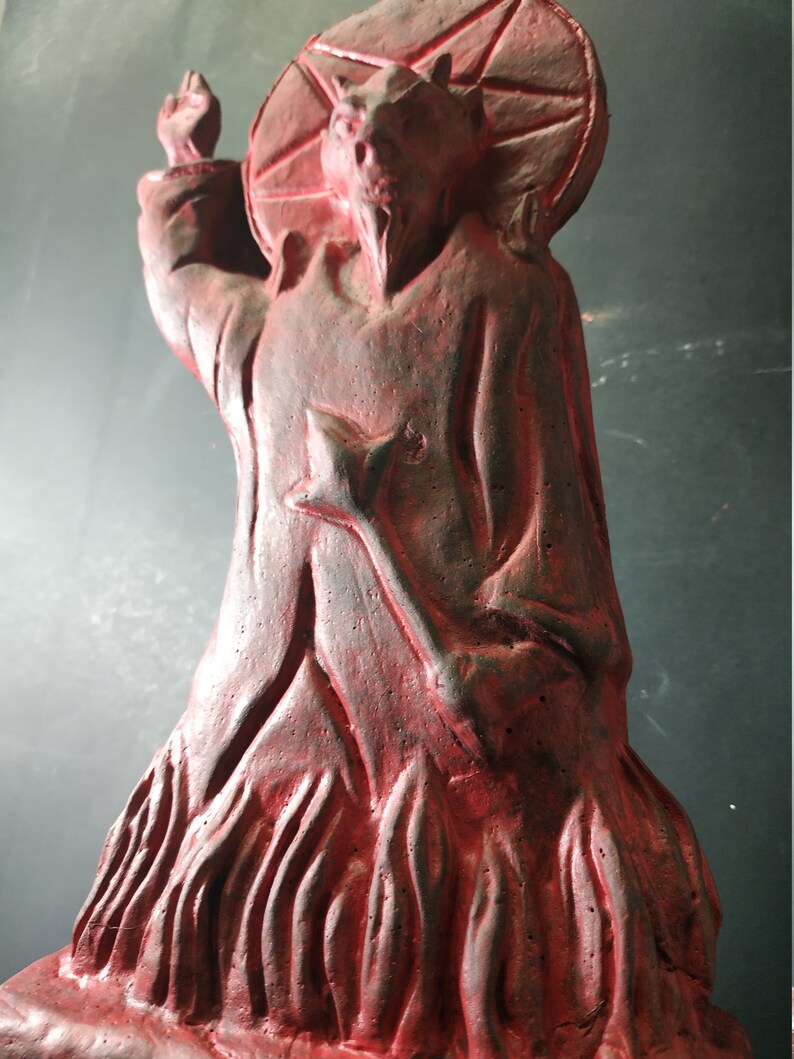 The Satanic Devil Dark Art Statue by Artist ting Hua Liu,11x6x2 ...
