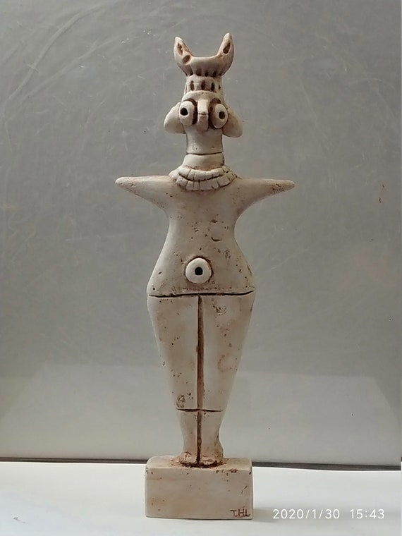 Ishtar Asherah Astarte Selene Göttin des Nahen Ostens Statue | Etsy