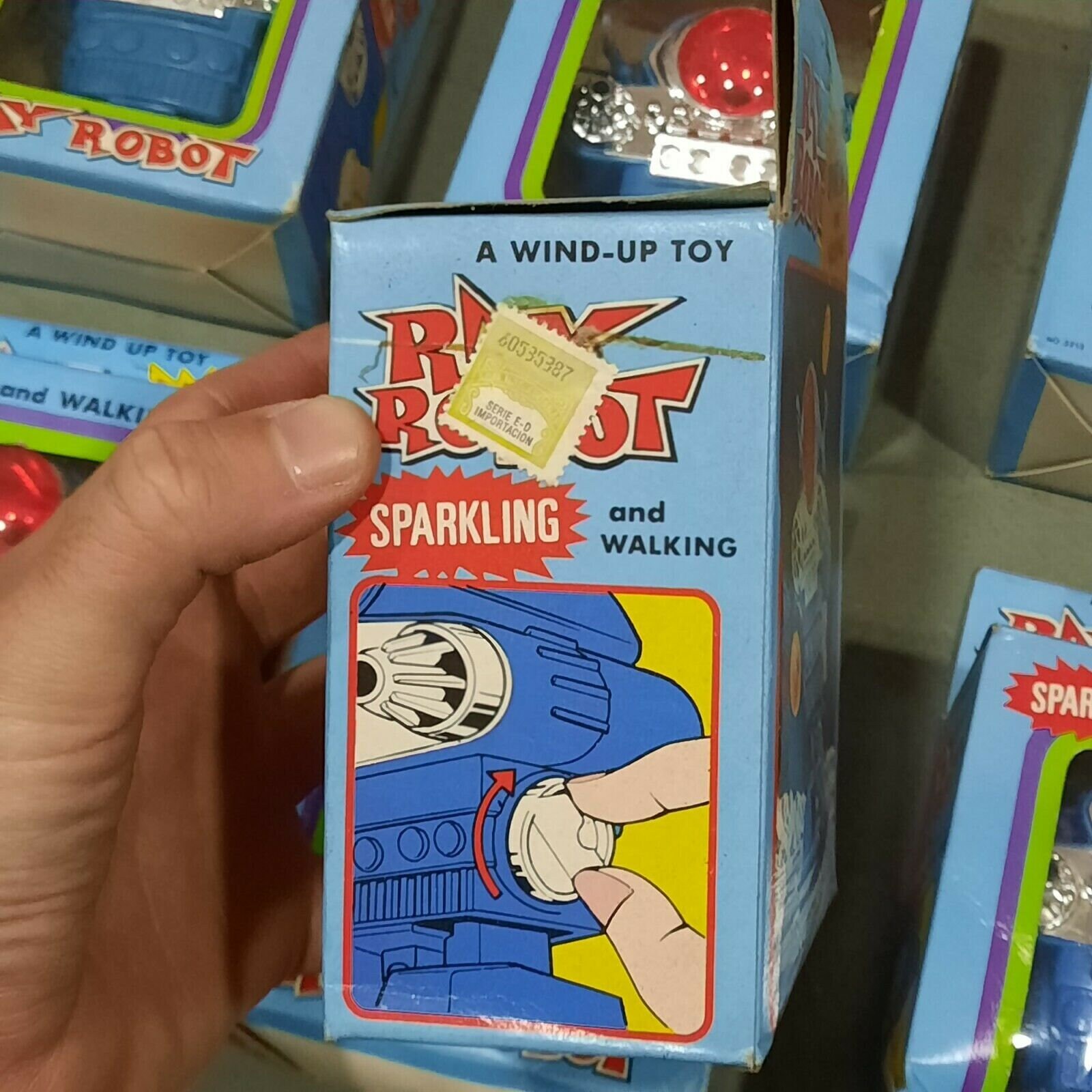 Very Rare Vintage Play Robot Sparks Powerful Sparks, Collectables MUST ...