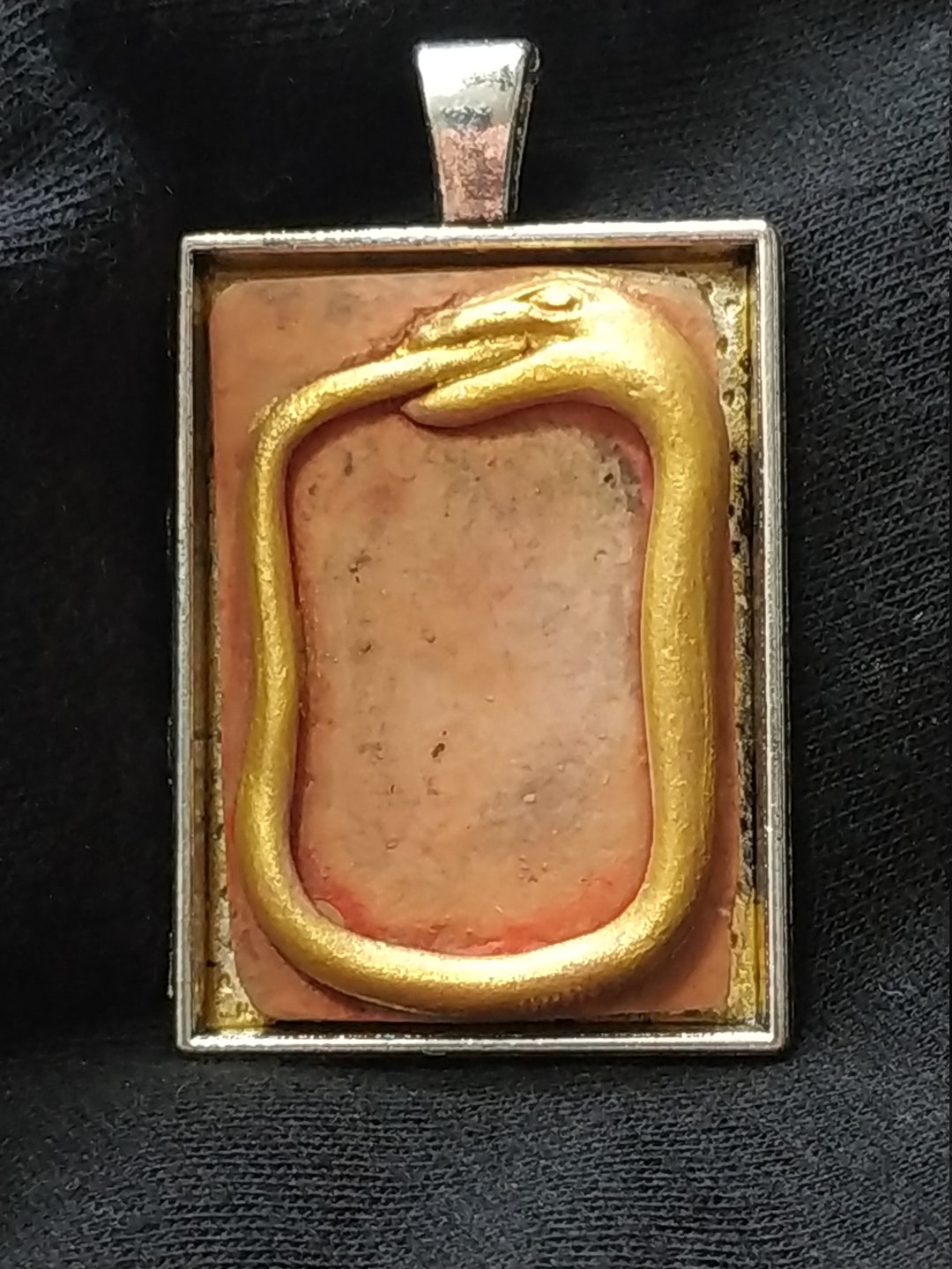 Ouroboros Circle of Completion Pendant,2"x1",magical - Etsy