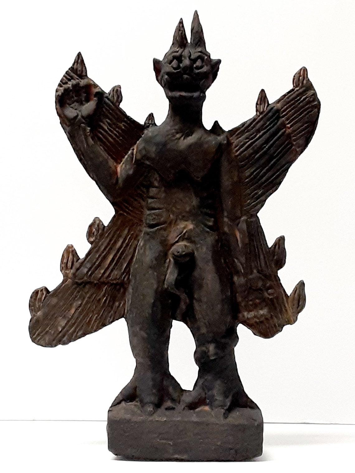 Pazuzu Demon Statue Replica by Artist "ting Hua Liu",14",collector - Etsy