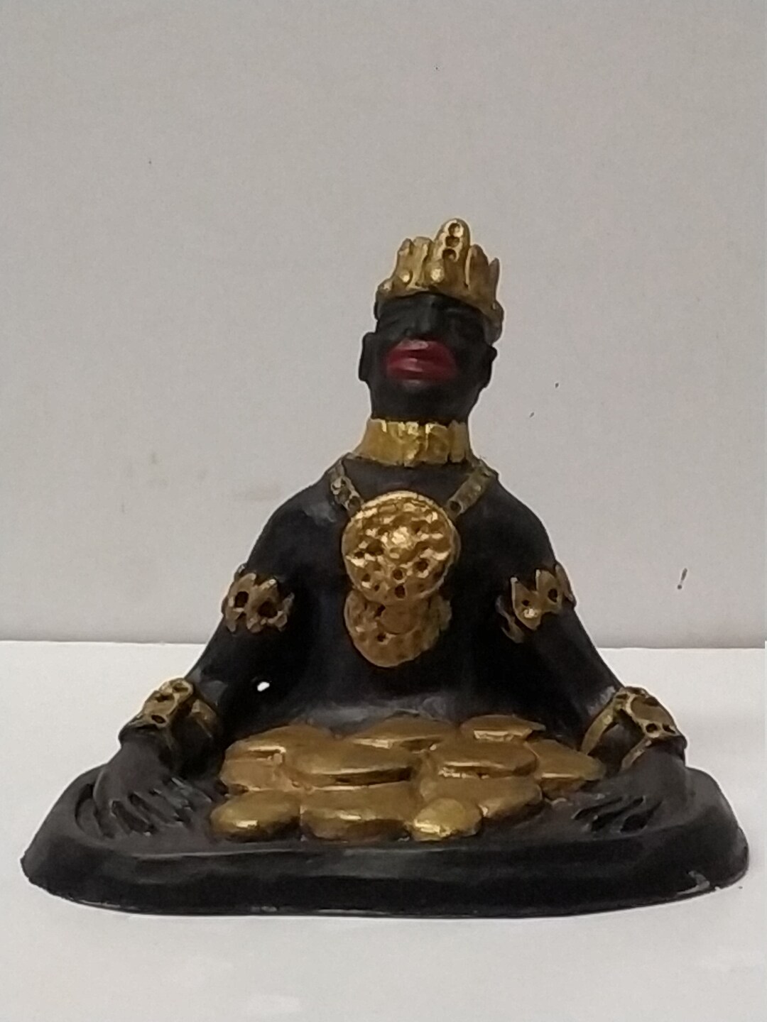 Voodoo King Shango Chango Altar Statue,6"x4.5"x4",santeria the Religion ...
