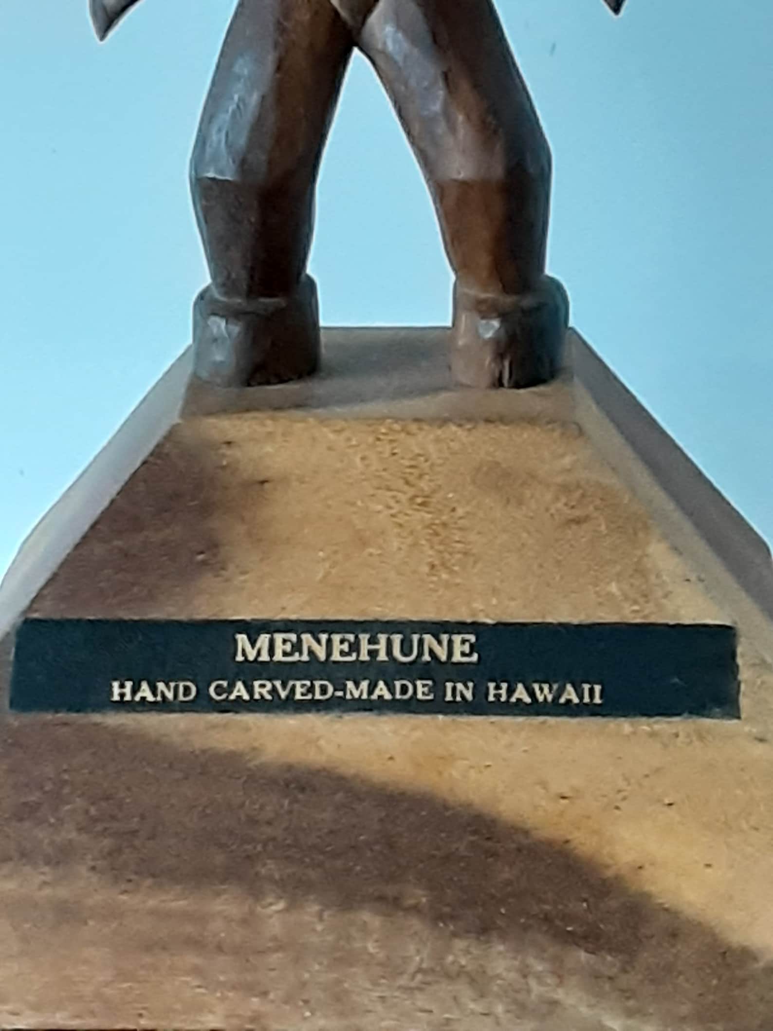 Vintage Hawaiian Menehune Beautifully Carved Expensive Koa Wood ...