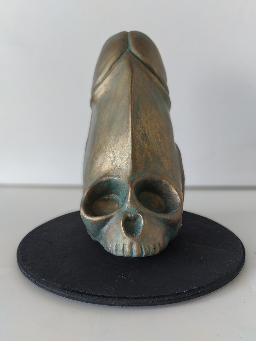 Erotica Art Sculpture " the Skull Phallic " by Artist " Ting Hua Liu ...