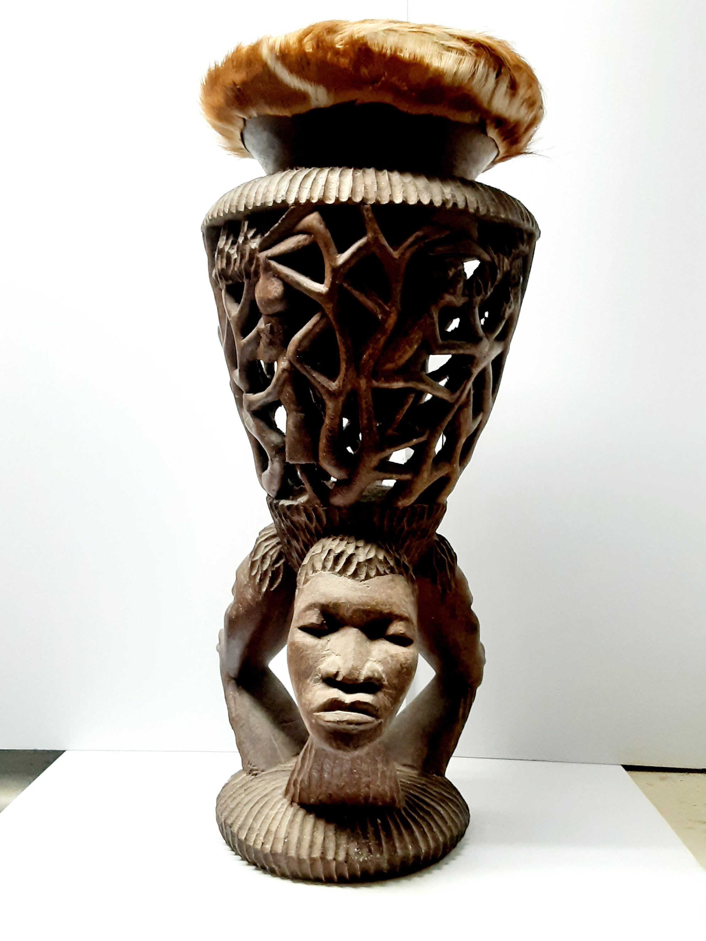 Rare Yoruba Vodun Spiritual Drum21.5collectors - Etsy