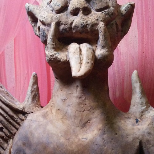 Large Powerful Pazuzu Demon Statue by Artist Ting Hua - Etsy