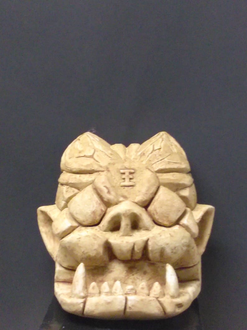 Original Pazuzu Demon Mask by Artist ting Hua Liu - Etsy