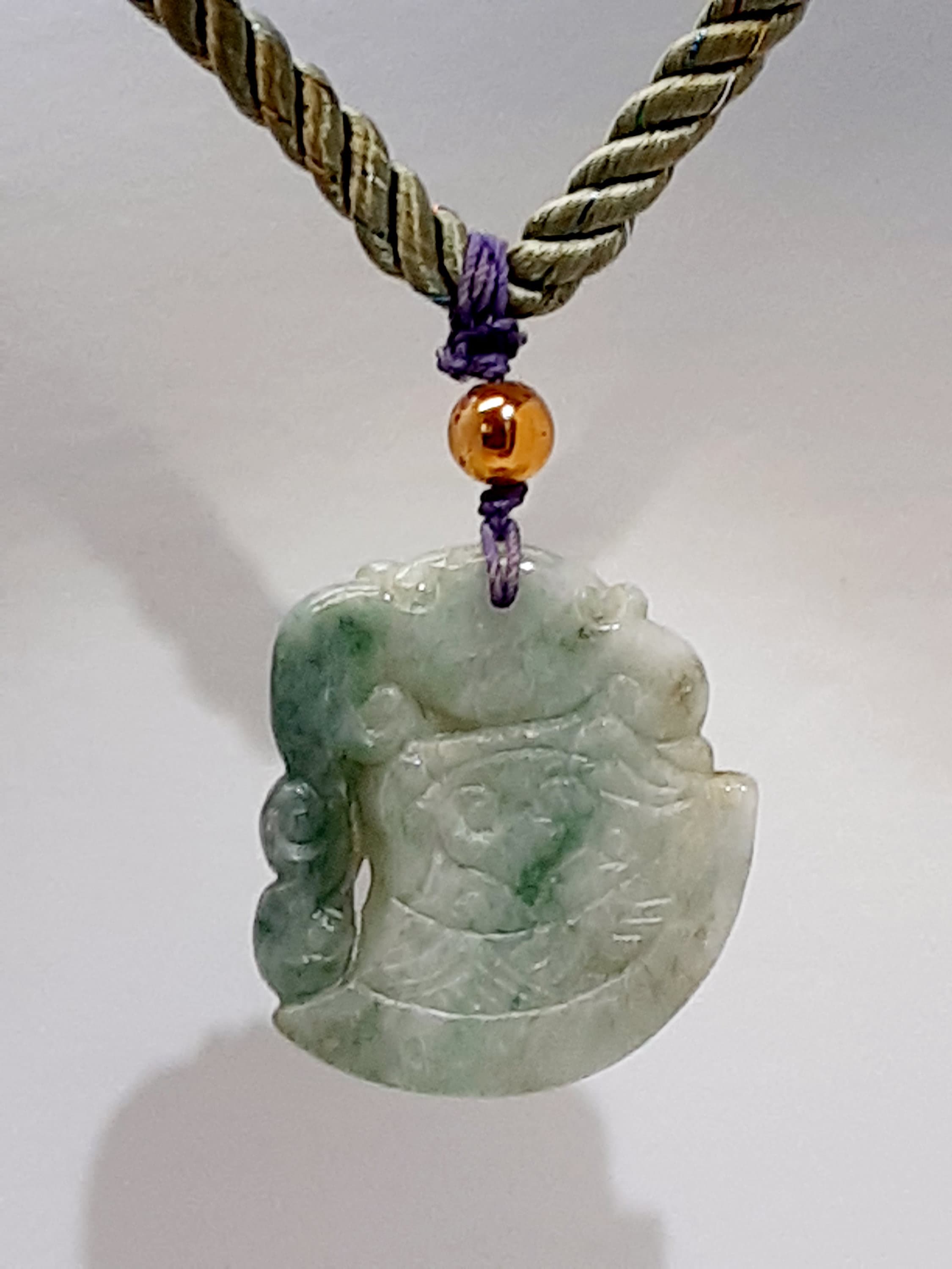 Rare Beautiful Chinese Jade Amulet Protection & Healing, 1.70 ...