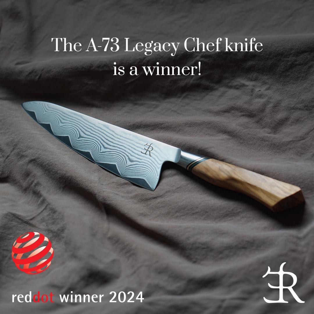 A-73 Legacy Chef Knife - Red Dot Winner 2024 - Etsy