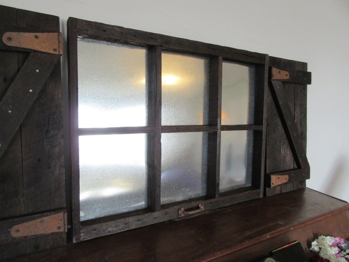Six Pane Farmhouse Window - Etsy