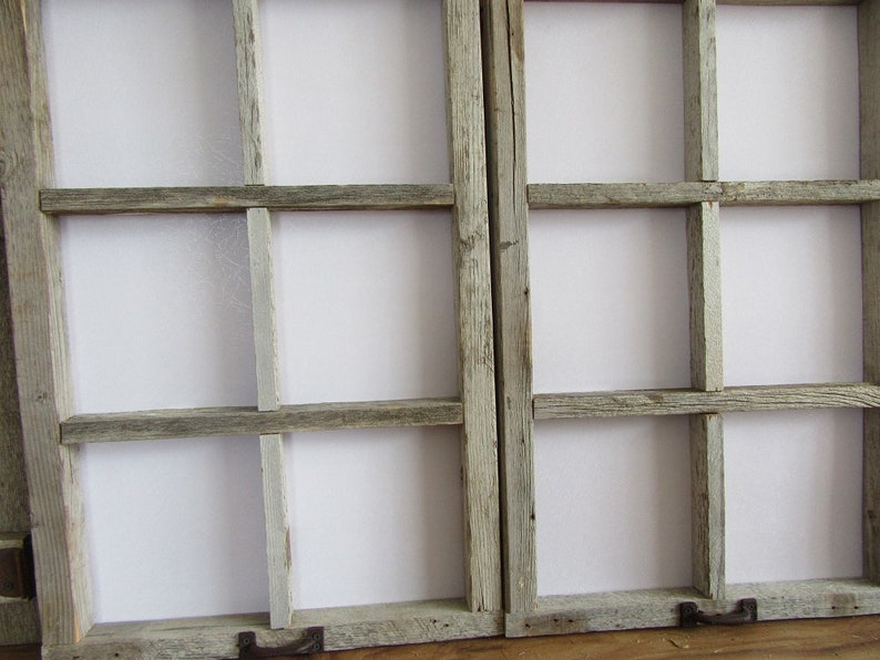 Window Picture Frame Rustic Magnet Board Collage | Etsy