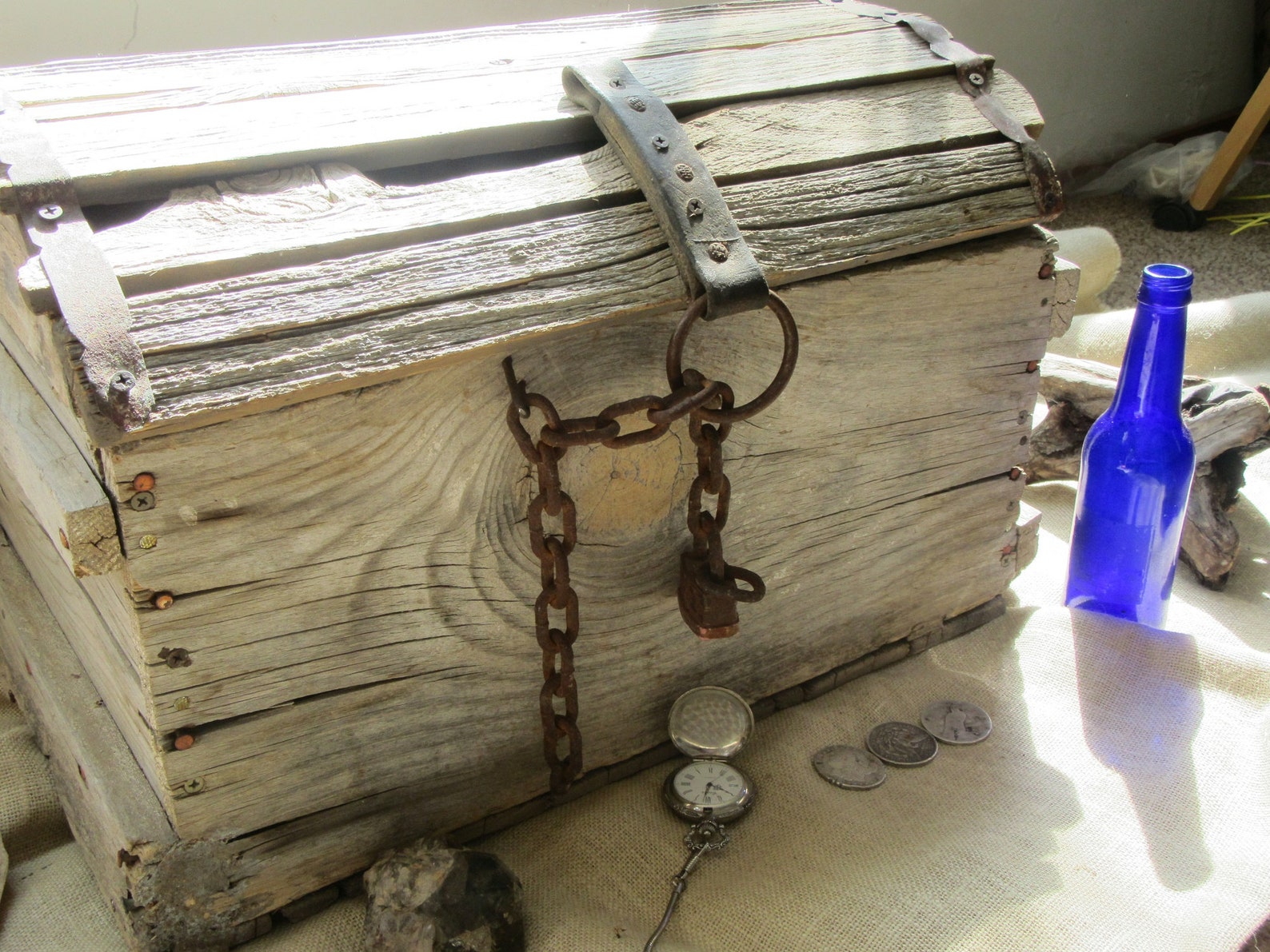 Treasure Chest Professional Looking Prop Treasure Hunt - Etsy