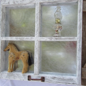 Rustic Little Window Frame With Shutters - Etsy