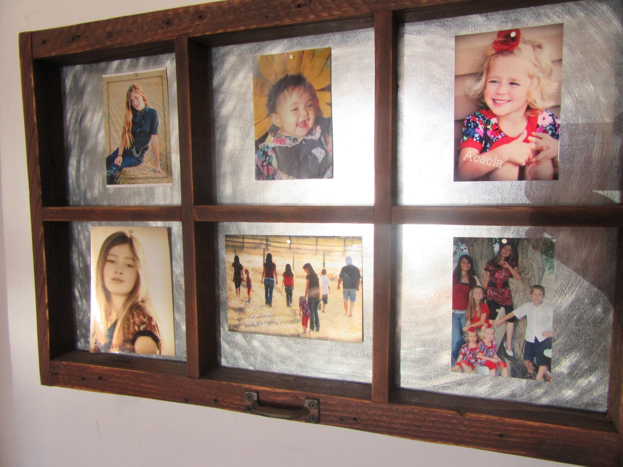 Six Pane Window Shadow Box Frame - Etsy