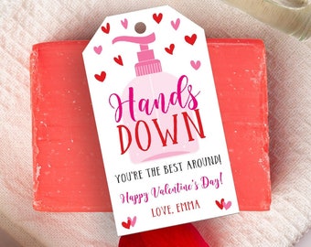 Hands Down Valentine | Etsy